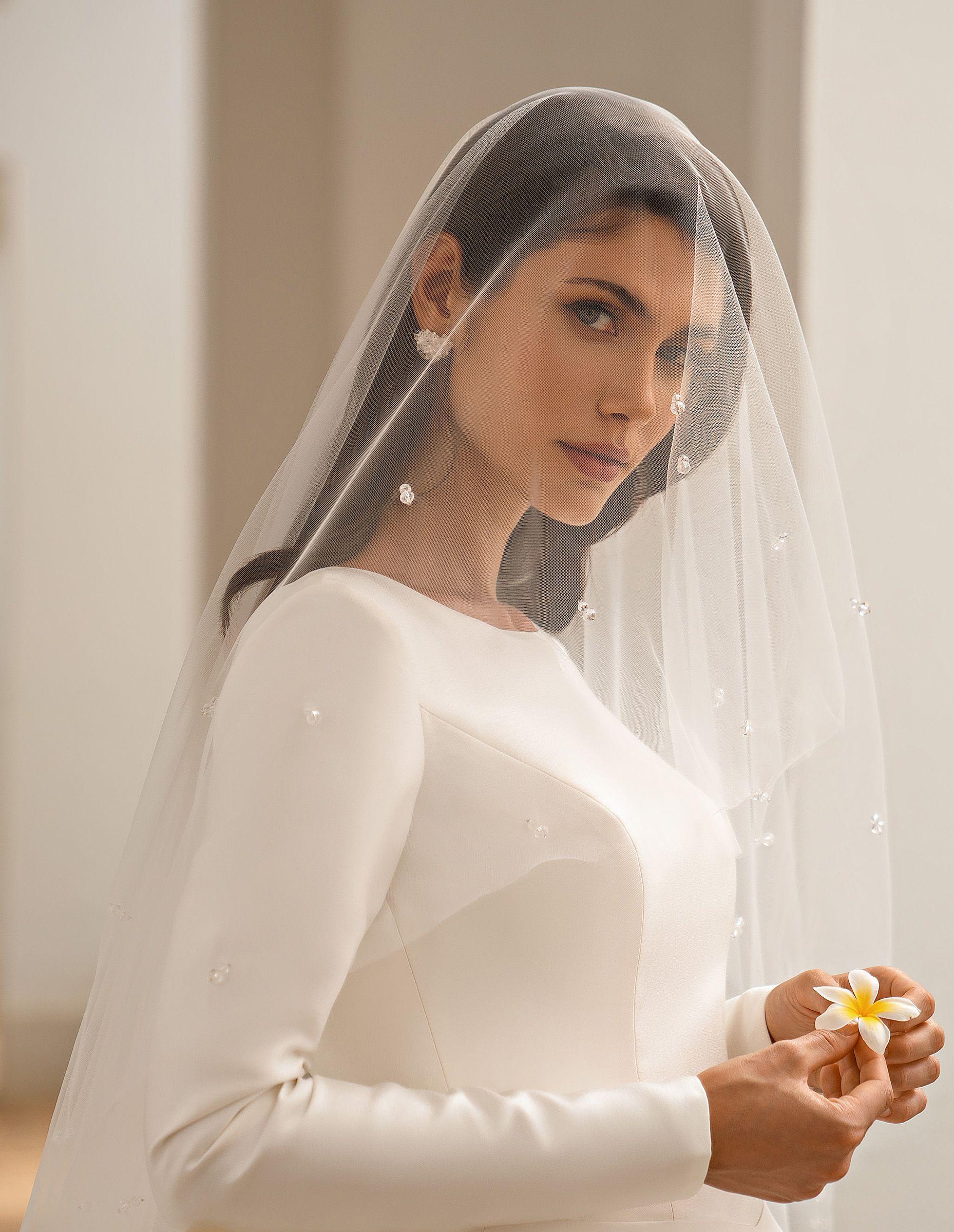 Wedding veil F-117 Product for Sale at NY City Bride